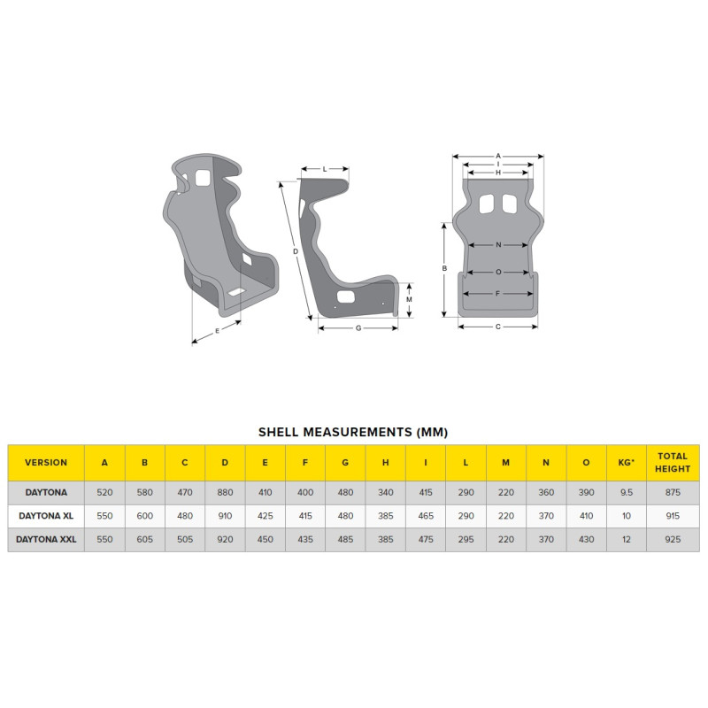 MOMO Daytona Racing Seat
